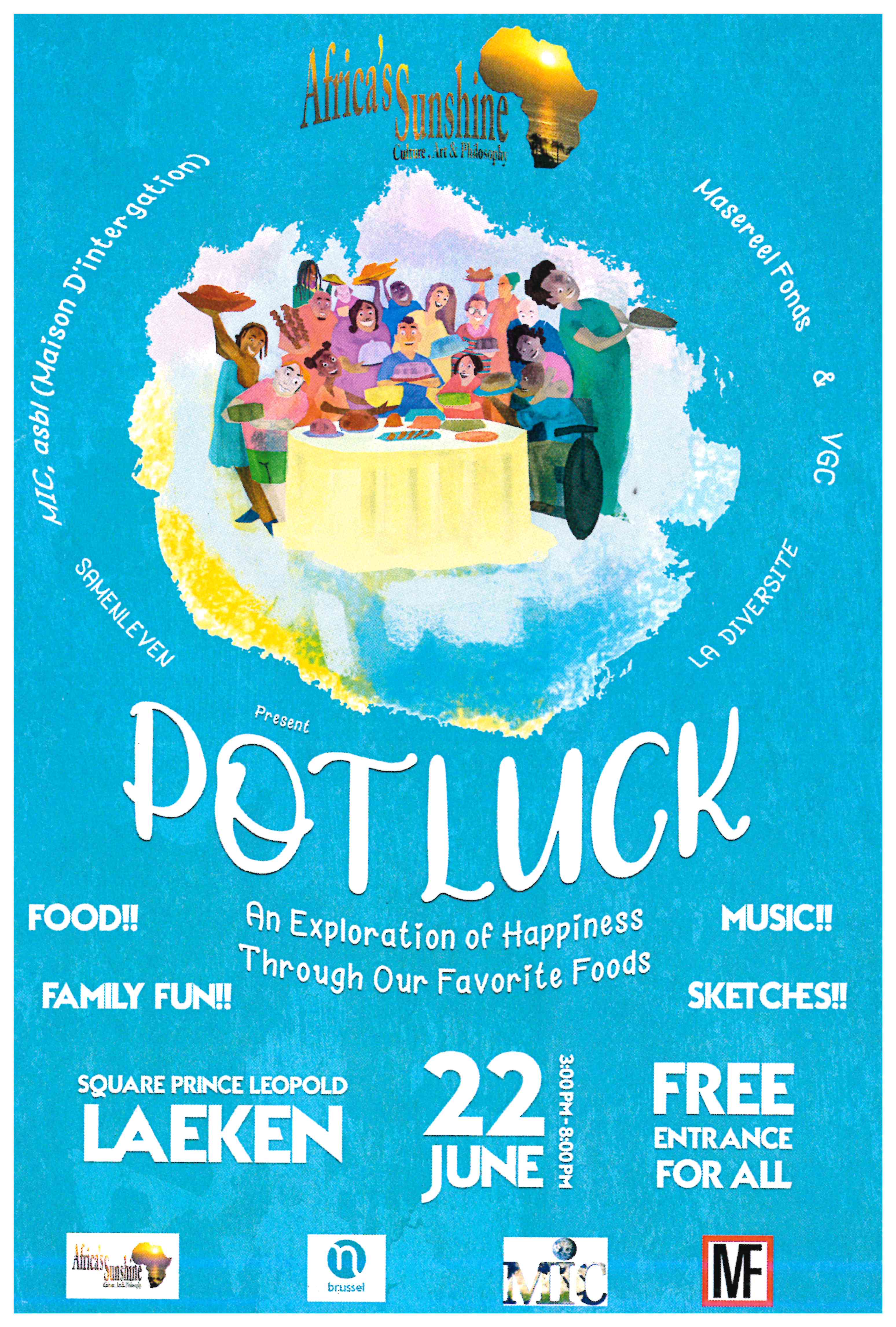 Potluck in Park - Masereelfonds